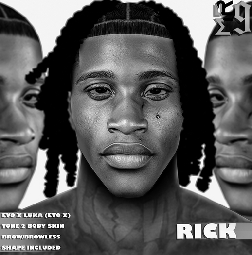 Second Life Marketplace Rick Skin Demo Evo X